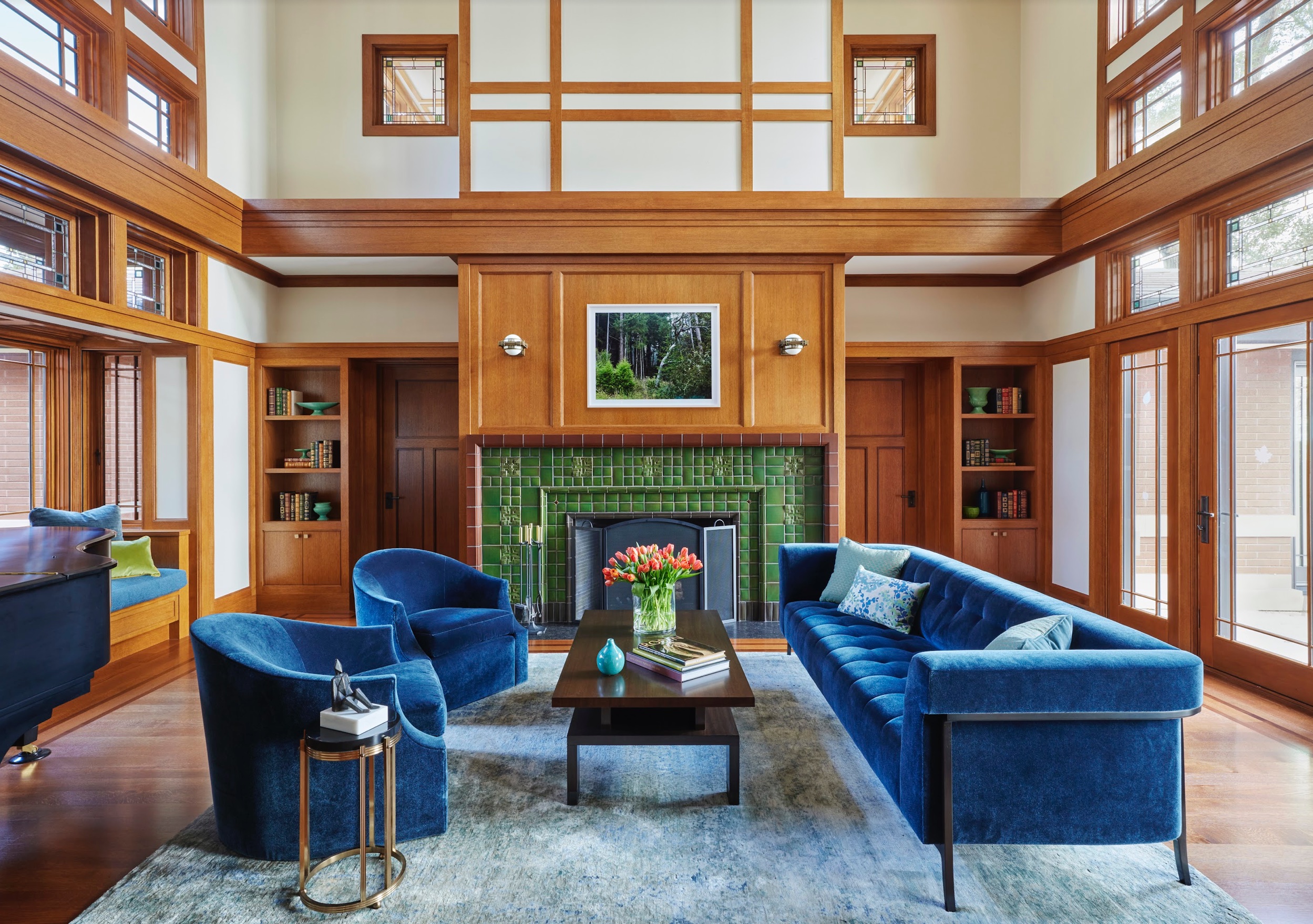 This Expansive Lakefront Home in Wilmette Is an Ode to Frank Lloyd ...